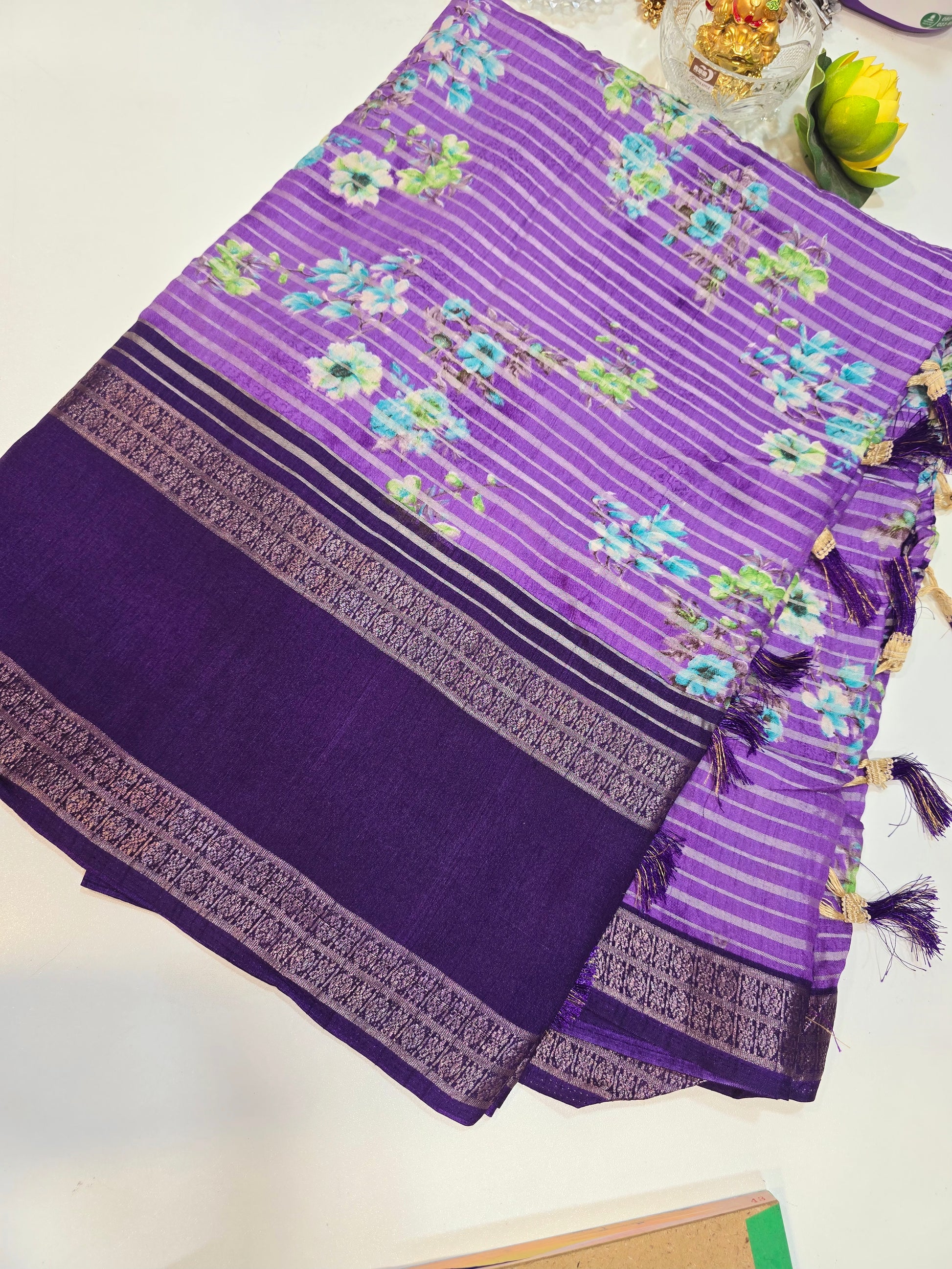Saree un stiched blouse code SLS 227 – SLS Fashion World